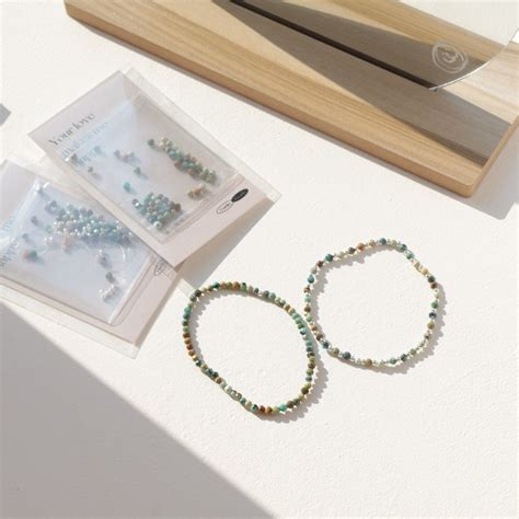 탄생석 비즈팔찌 만들기 세트 Diy