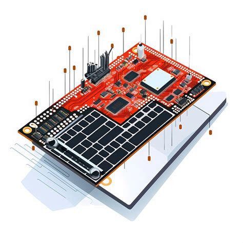 Premium Ai Image Diagram Of Notebook Connected To A Microcontroller Through Wifi In A Domestic