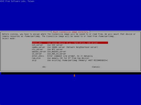 Clonezilla Restore Image Using Bootable Usb