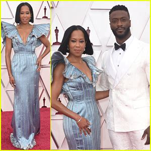 Regina King Stuns In Statuesque Louis Vuitton At Oscars 2021 With Aldis