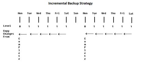 Taking Incremental Backup Using RMAN DB Exam Study