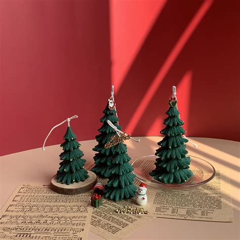 오제티캔들 Season 크리스마스 트리 캔들 세트 S 위시버킷