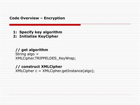 ppt web security using xml encryption powerpoint presentation free