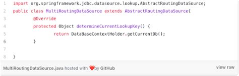 Codingvine Dynamic Datasource Routing Spring Boot