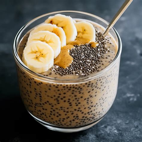 Healthy Banana Peanut Butter Chia Pudding Recipe Bake It Good