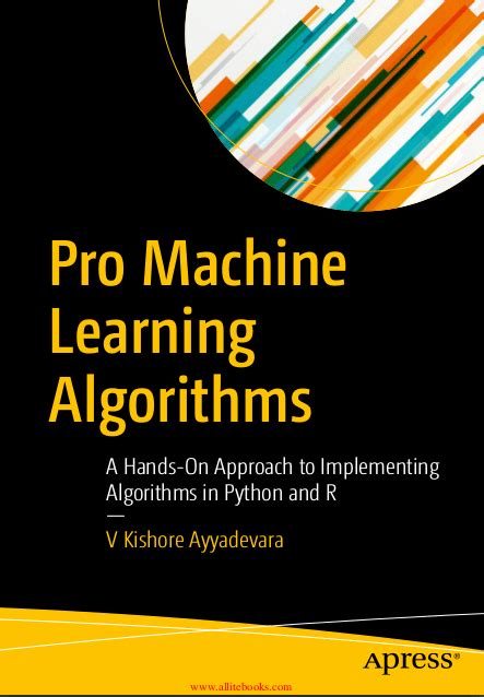 Pro Machine Learning Algorithms Pdf Programmer Books