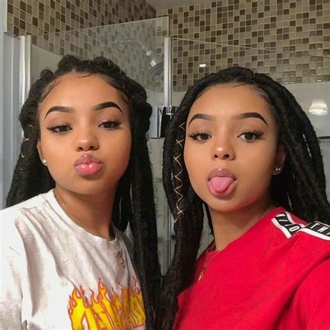Black Twins Girls