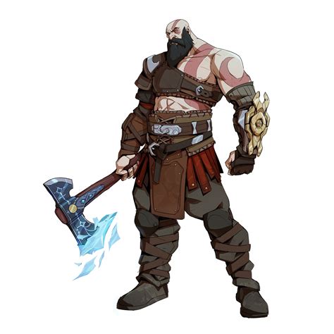 Artstation Kratos Fan Art