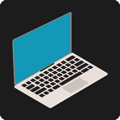 Laptop Computer Vector Incon Eps 35600575 Vector Art At Vecteezy