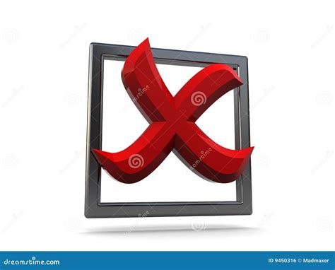 Checkbox Stock Illustration Illustration Of Mark Error