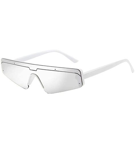 Love Heart Shaped Rimless Sunglasses Pc Frame Resin Lens Sunglasses