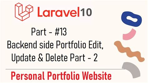 13 Backend Side Portfolio Edit Update And Delete Part 2 Personal