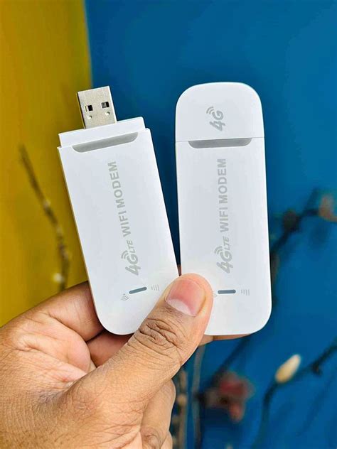 4g Lte Wifi Modem Support All Bangladesh Sim Cards White Color