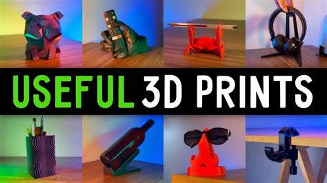 Useful 3d Printed Objects Top 3 Most Useful 3d Prints For The Home And