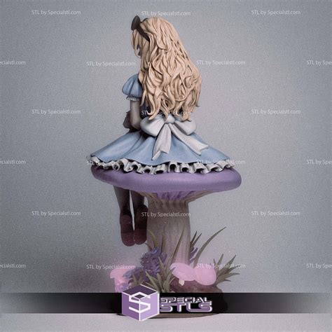 Alice In Wonderland Beautiful Version Stl Printer Files Specialstl