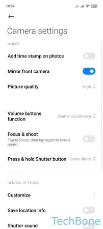 How To Turn On Off Front Camera Mirroring Xiaomi Manual TechBone