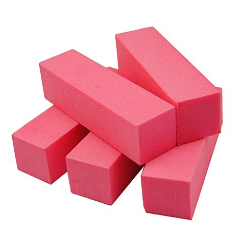 5Pcs Buffing Sanding Nail Buffer Block Files Acrylic Pedicure White Buffer Block Manicure Nail