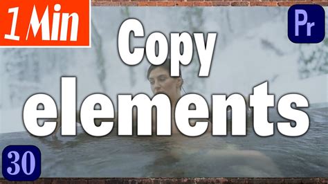 How To Copy And Paste Clips In Premiere Pro 2023 Class 30 L How To Paste A Clip Without