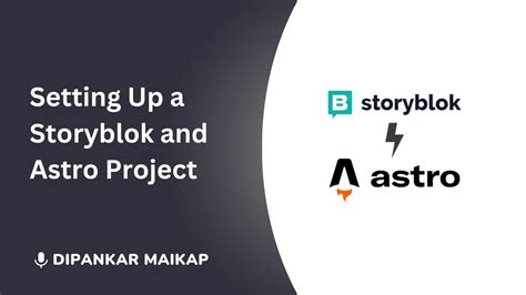 setting up a storyblok astro project from scratch to deployment youtube
