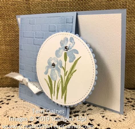 Inspiring Iris Fold Card