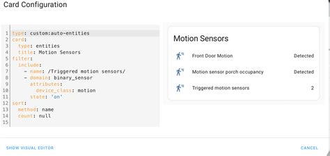 Question How To List Binary Sensors For An Area Rhomeassistant