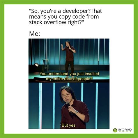 Android Developer On Linkedin Stackoverflow Programmingmemes