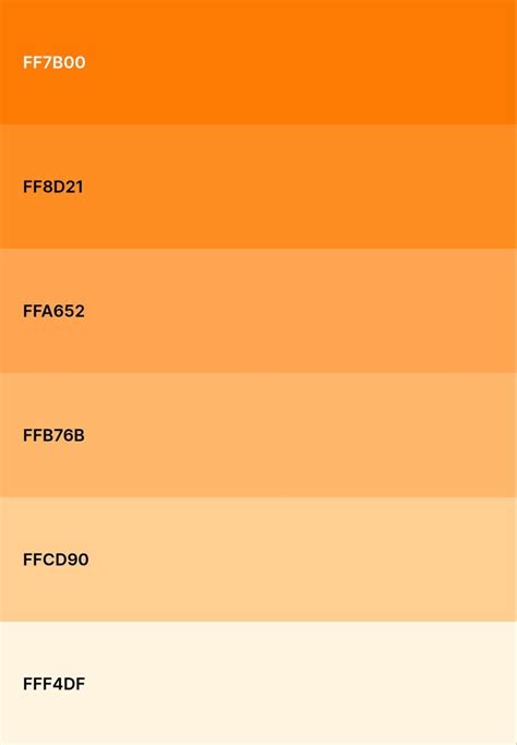 Orange Palette 🍊 Orange Palette Orange Color Palettes Pantone