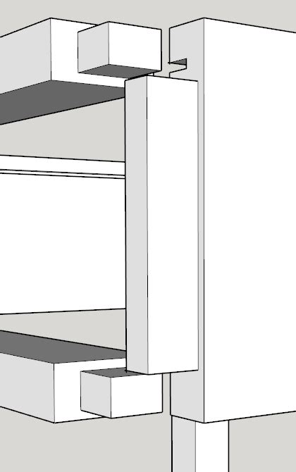 Tenon Interference Sketchup Sketchup Community