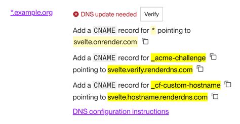 custom domains on render render docs