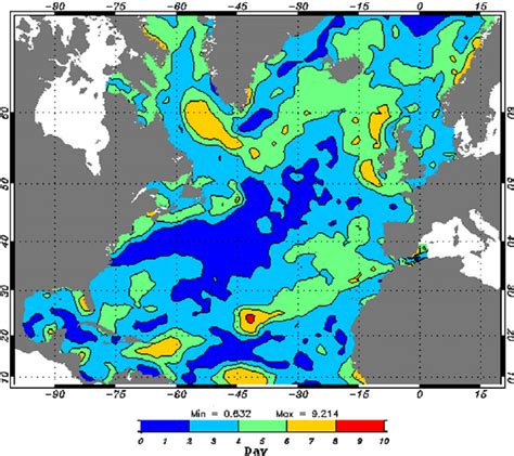 Temporal Decorrelation Scales Day Unit From A Re Analysis At Download Scientific Diagram