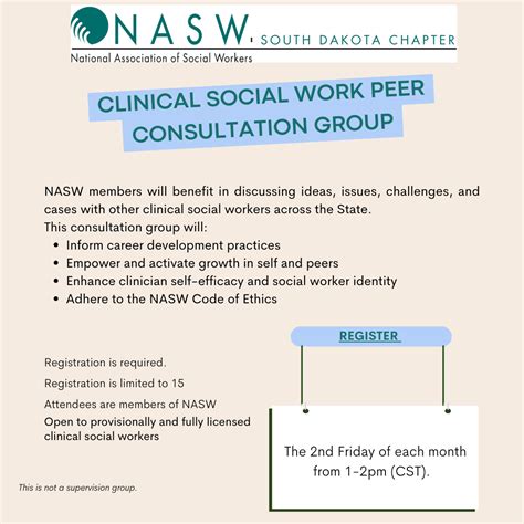 Clinical Social Wok Peer Consultation Group