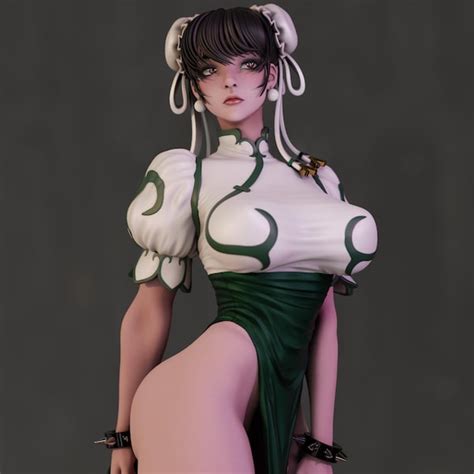 Naked Chun Li Figure Etsy