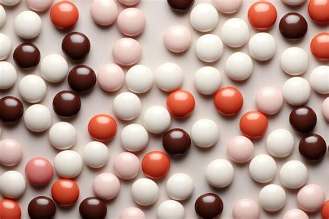 Premium Photo A Group Of Round Objects