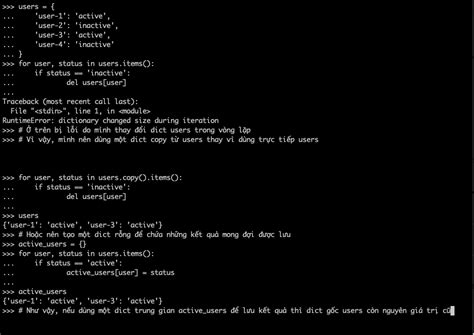 Các Công Cụ điều Khiển Luồng Dữ Liệu Trong Python
