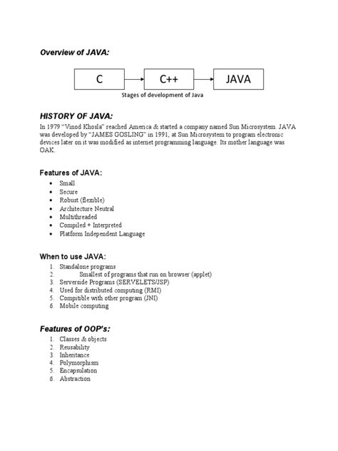 overview of java pdf parameter computer programming constructor