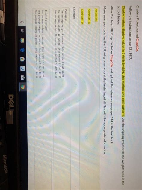 Solved Write Three Applications That Each Instantiate One Of