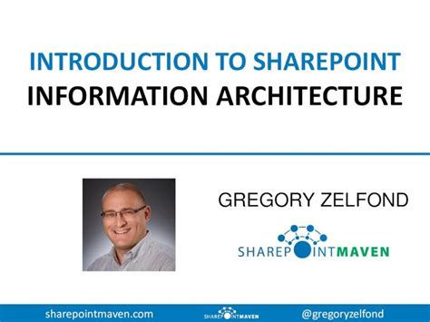 Pdf Introduction To Sharepoint Information Architecture Dokumen Tips