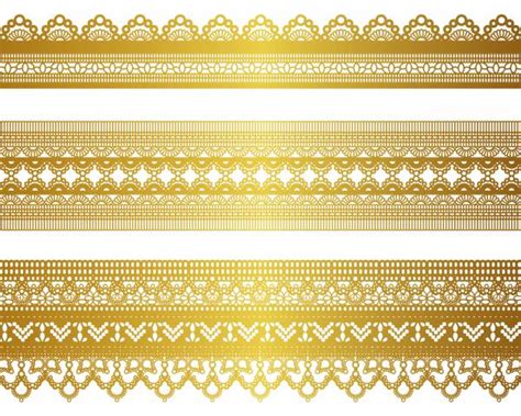 ลายลูกไม้สีทอง ภาพเวกเตอร์ รูปกราฟฟิกลายเส้น ลายไทย ดาวน์โหลดเวกเตอร์ฟรี