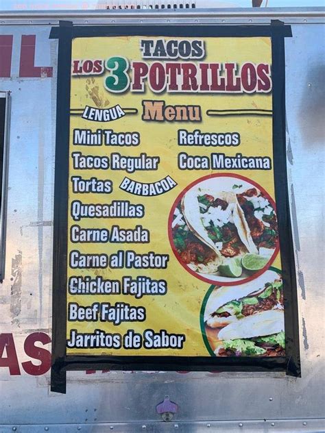 Online Menu Of Tacos Los 3 Potrillos Restaurant Abilene Texas 79605 Zmenu