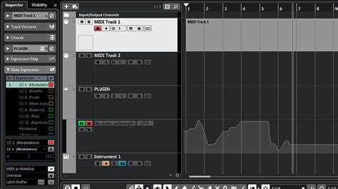 How To Record MIDI CC Onto A MIDI Track Cubase Steinberg Forums