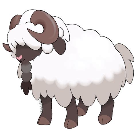 Wooloo Pokemon Cute Sheep Character Png Photo