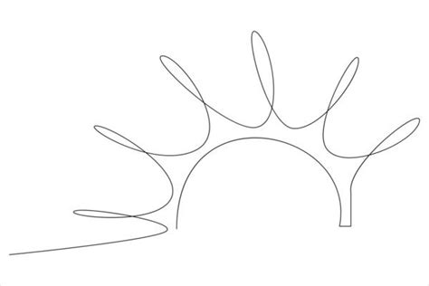 Continuous Line Structure Vector Art Icons And Graphics For Free Download