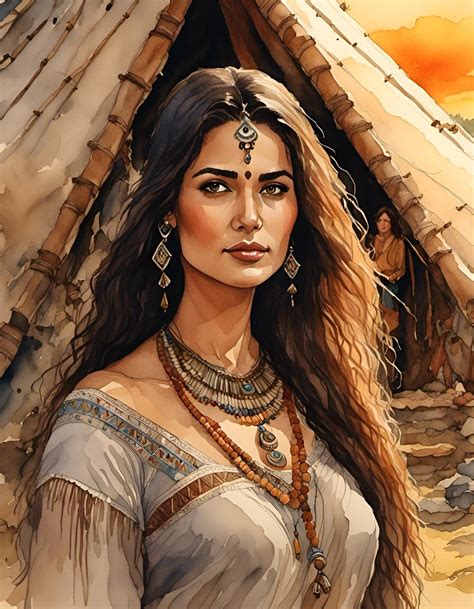 Download Woman Native American Original Royalty Free Stock