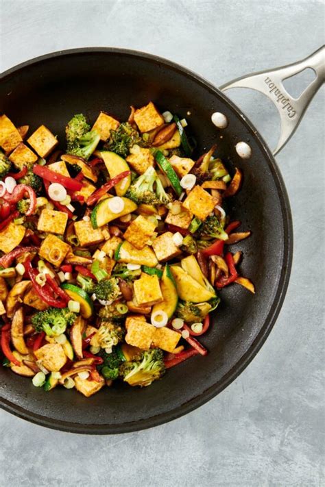 Simple Stir Fried Crispy Tofu And Vegetables Recipe — The Mom 100