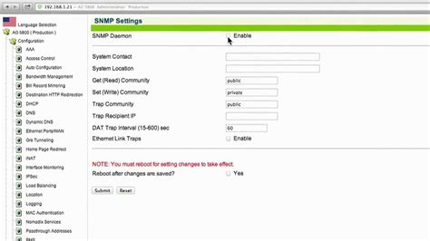 AG How To Enable SNMP YouTube