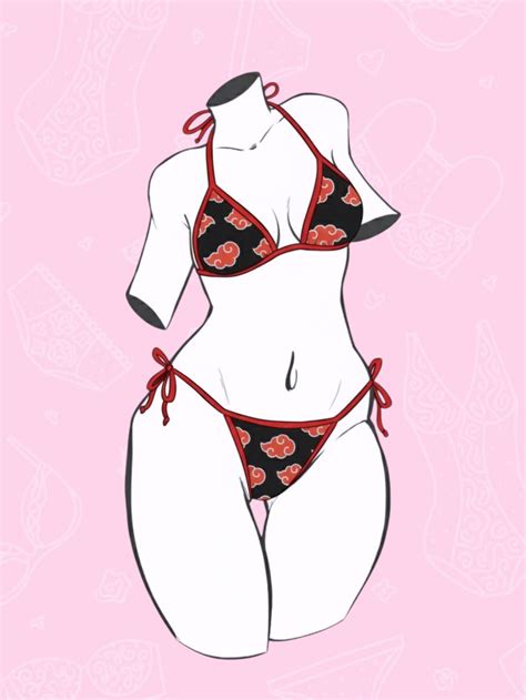 Set Akatsuki Lencería Sexy Pink Velvet