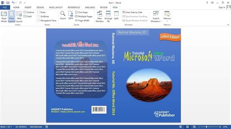How To Design A Book Cover In Ms Word Design Talk