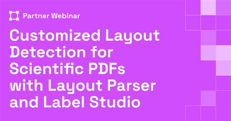 Customized Layout Detection For Scientific Pdfs With Layoutparser And