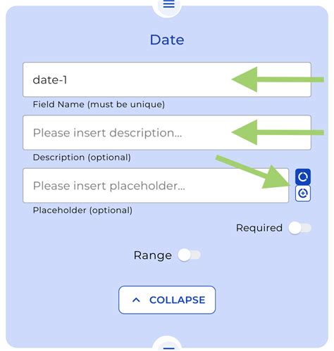 Input Date E No Code Legal Automationenen